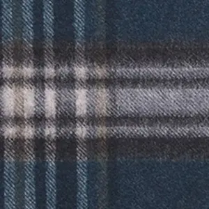 Johnstons Of Elgin Cashmere Tartan Scarf - Green