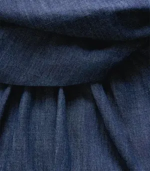Altuzarra Cotton Chambray Penny Midi Dress