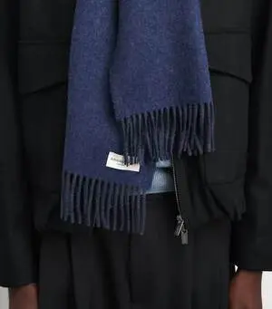 Johnstons Of Elgin Cashmere Double-face Scarf