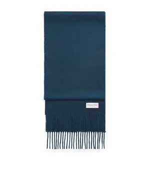 Johnstons Of Elgin Natural Cashmere Scarf - Green