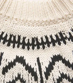 Altuzarra Geometric Jacquard Howard Sweater - Ivory