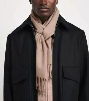 Johnstons Of Elgin Natural Cashmere Scarf