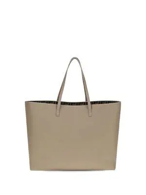 Fendi Medium Roll Roman Leather Shopping Bag