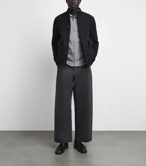 VALSTAR Virgin Wool "valstarino" Bomber Jacket