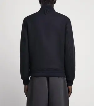 VALSTAR Virgin Wool "valstarino" Bomber Jacket