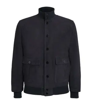VALSTAR Suede Valstarino Bomber Jacket
