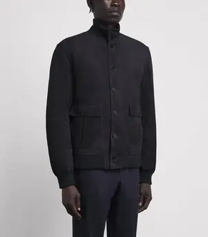 VALSTAR Suede Valstarino Bomber Jacket
