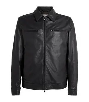VALSTAR Biker Grained Leather Jacket