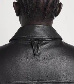 VALSTAR Biker Grained Leather Jacket