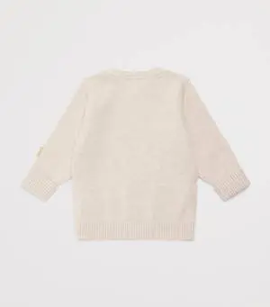 PUREBABY Cashmere Cable-knit Sweater
