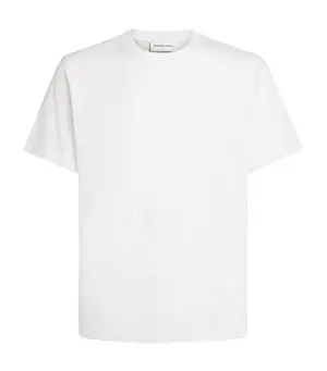 Frescobol Carioca Cotton-linen Dinis T-shirt - White