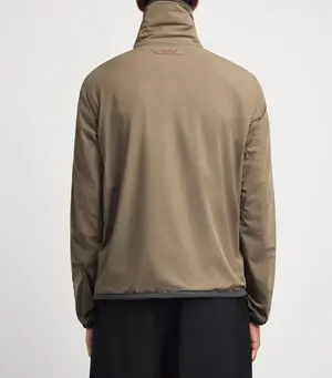 Sease Reversible Technical Nylon And Cotton Cashmere Blend Jacket