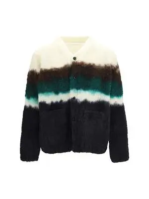 Sacai Chusen-dyed Wool Cardigan