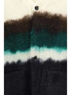 Sacai Chusen-dyed Wool Cardigan