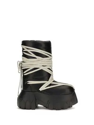 Rick Owens Megalace Lunar Mega Tractor Knee-high Boots