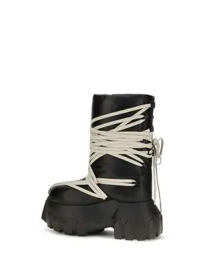 Rick Owens Megalace Lunar Mega Tractor Knee-high Boots