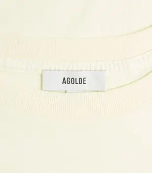 AGOLDE Organic Cotton Adine Shrunken T-shirt