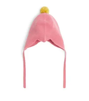 Rosie Sugden Cashmere Pom-pom Bonnet