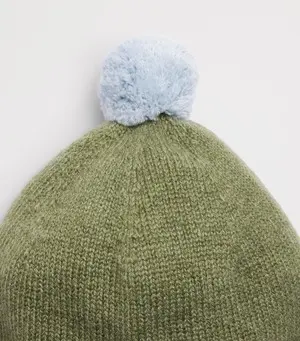 Rosie Sugden Cashmere Pom-pom Bonnet