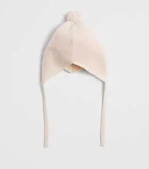 Rosie Sugden Cashmere Pom-pom Bonnet