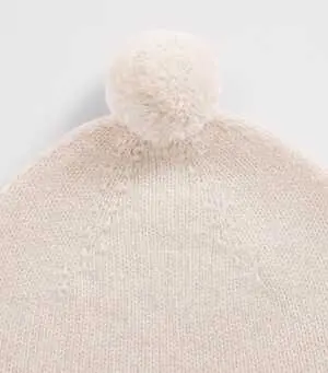 Rosie Sugden Cashmere Pom-pom Bonnet