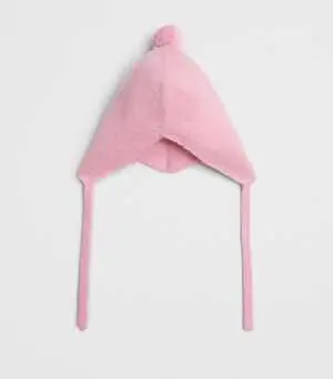Rosie Sugden Cashmere Pom-pom Bonnet