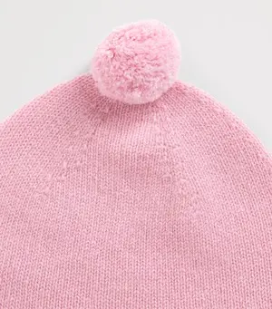 Rosie Sugden Cashmere Pom-pom Bonnet