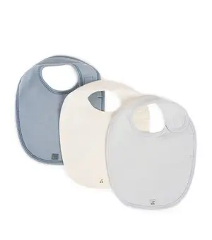 Bonpoint Logo Bibs - Blue