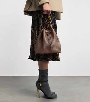 Etro Small Paisley Arnica Bucket Bag