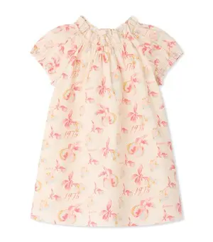 Bonpoint Printed Sundress - White