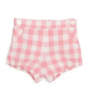 Pepa London Cotton Gingham Shorts
