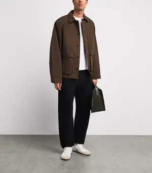 LEMAIRE Boxy Jacket In Broken Twill