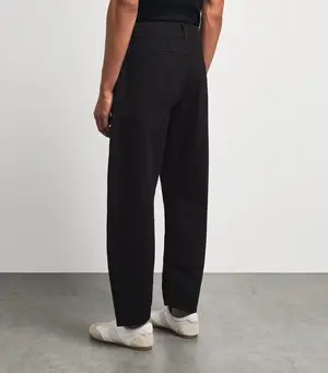 LEMAIRE Twisted Workwear Barrel Jeans - Black