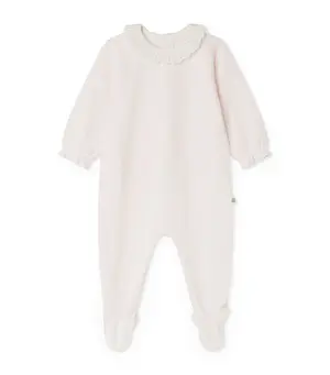Bonpoint Cotton Blend Héritière All-in-one Pyjamas