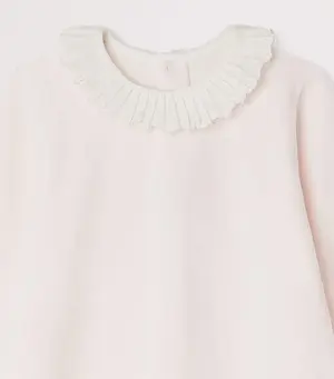 Bonpoint Cotton Blend Héritière All-in-one Pyjamas