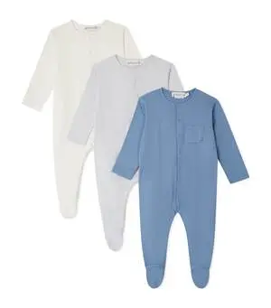 Bonpoint Cotton Cosima Pyjama Set - Blue