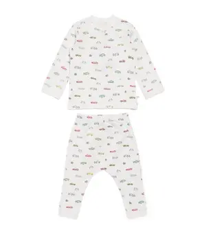 MARIE-CHANTAL Race Car Print Pyjama Set