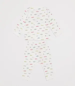 MARIE-CHANTAL Race Car Print Pyjama Set
