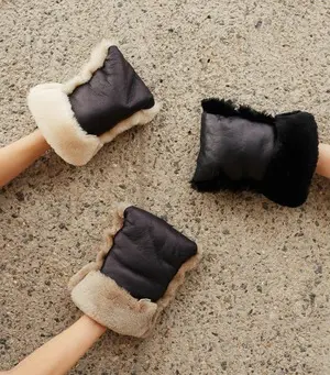 BINIBAMBA Sheepskin Buggy Mittens