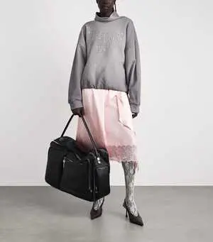 Acne Studios Cotton Logo Sweatshirt - Grey
