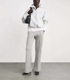 Acne Studios Cotton Logo Sweatpants - Grey