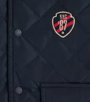 PATACHOU Quilted Jacket With Crest Appliqu
