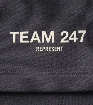 REPRESENT 247 Cotton Jersey Team Shorts
