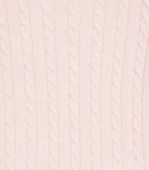 PUREBABY Cashmere Cable-knit Sweater