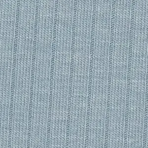 MORI Bamboo-blend Short-sleeve Ribbed Bodysuit - Blue