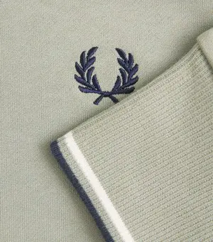 Fred Perry Cotton Half-zip Sweatshirt