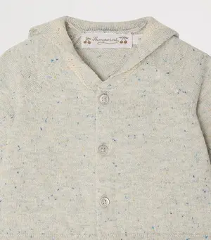 Bonpoint Cotton Laslo Cardigan And Trousers Set