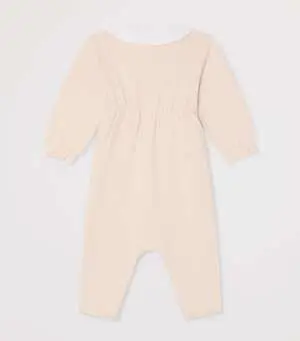 Bonpoint Cotton All-in-one With Embroidered Detail