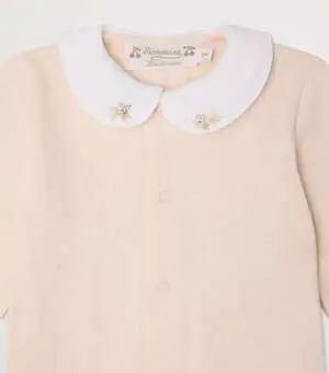 Bonpoint Cotton All-in-one With Embroidered Detail