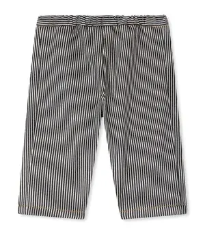 Bonpoint Cotton Striped Dandy Trousers - Black